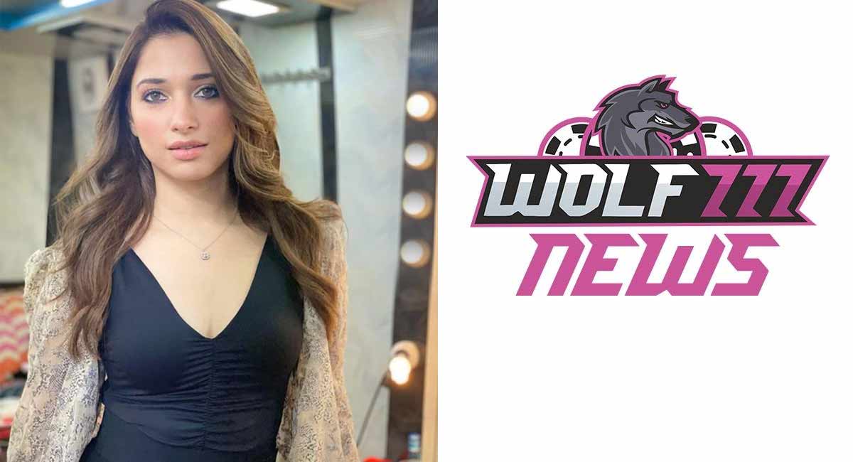 Tamannaah Bhatia new brand ambassador of Wolf 777 News