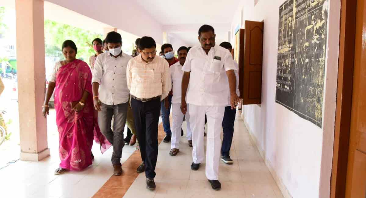 Karimnagar: Mayor promises to develop Govt schools on par with ...