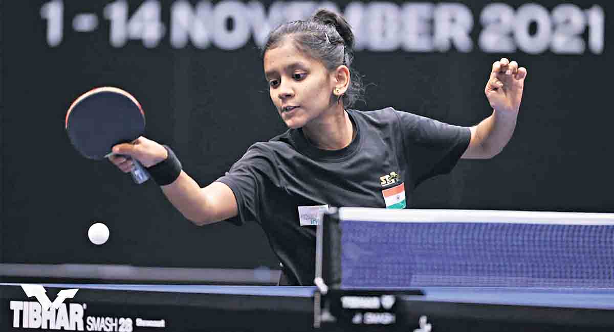Hyderabad's Akula Sreeja targets national title of Table Tennis ...