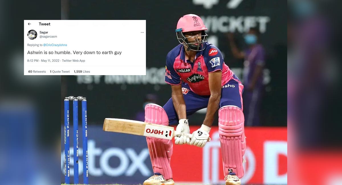 Ashwin's bizarre batting stance triggers a memes fest on social media