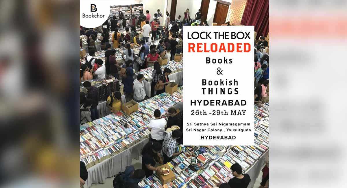 'Lock the Box' book fair from 26 to 29 May in Hyderabad